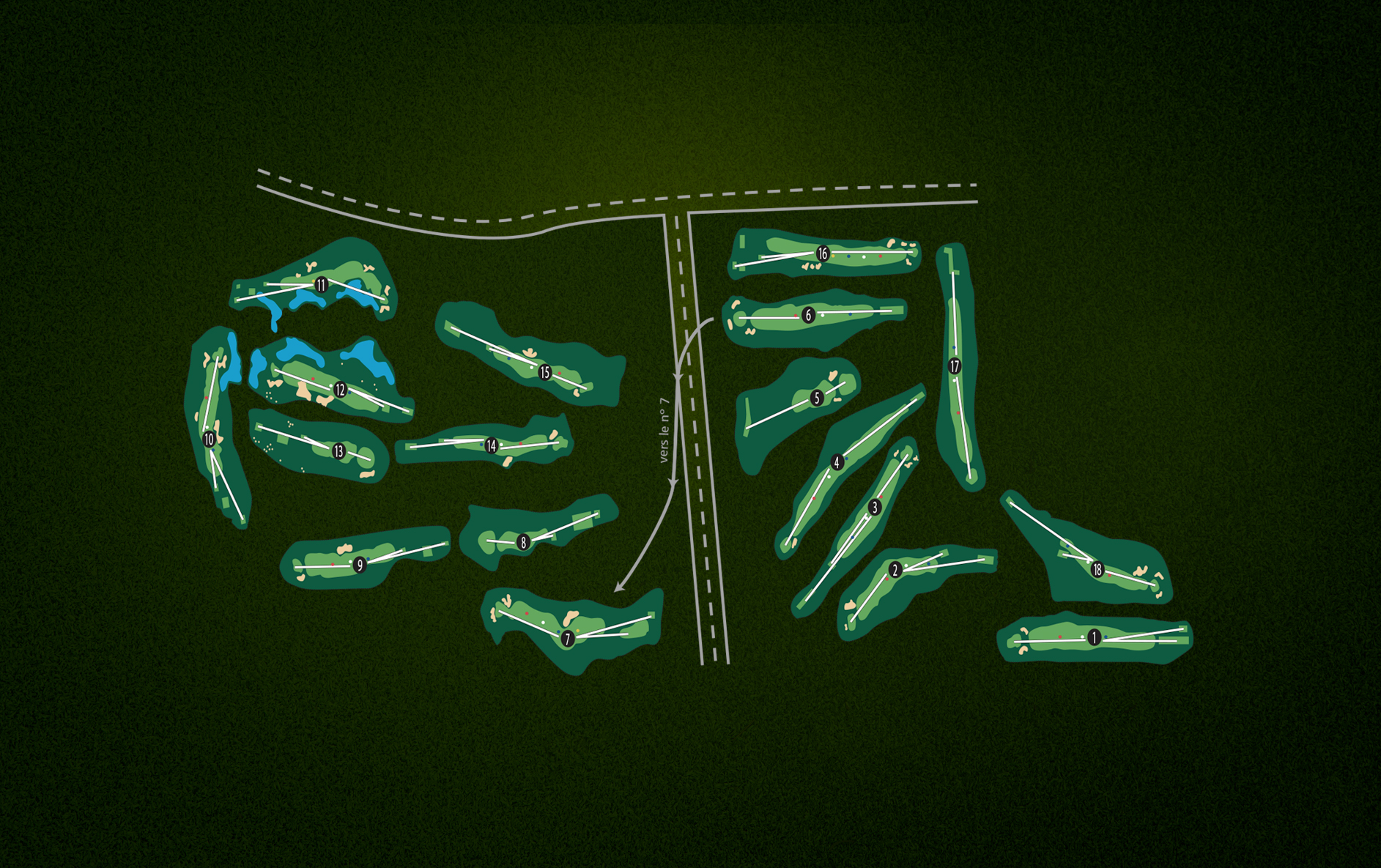 Nos 18 trous - Club de Golf Port-Alfred